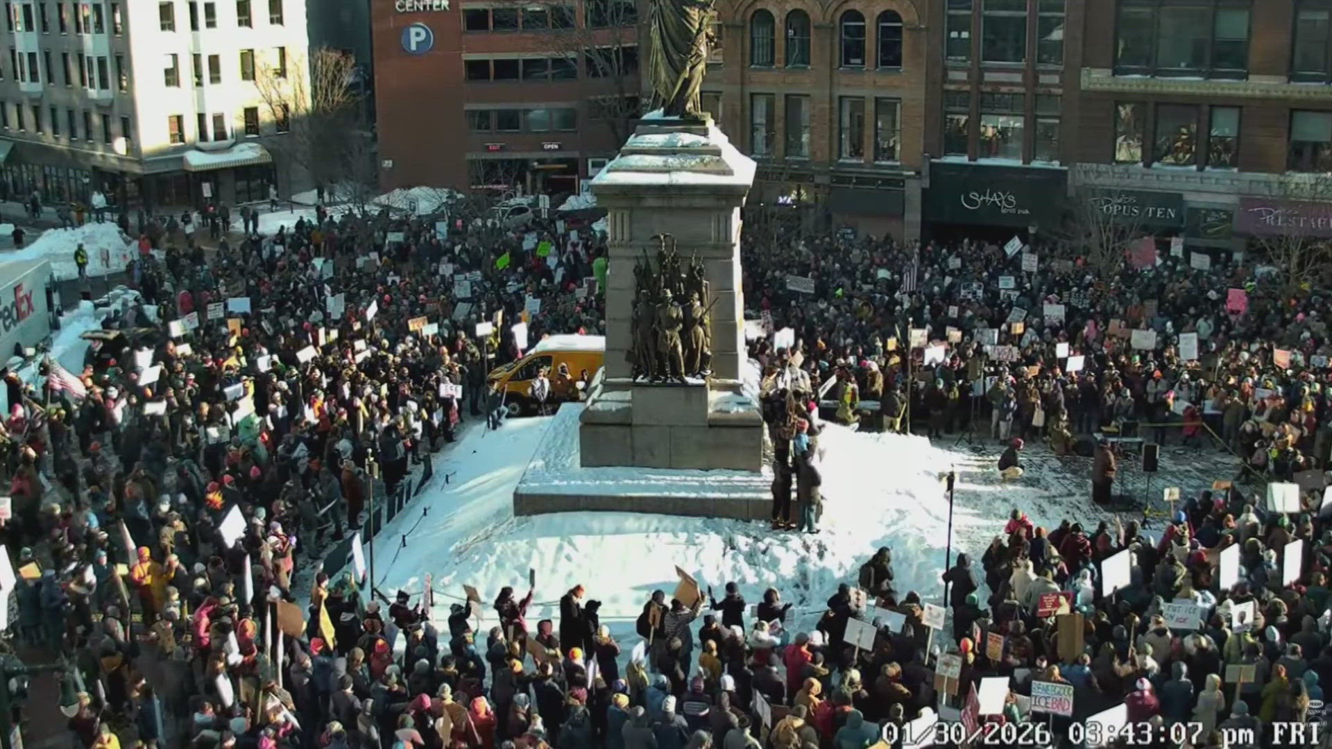Over a thousand protesters take to downtown Portland, calling for no ...