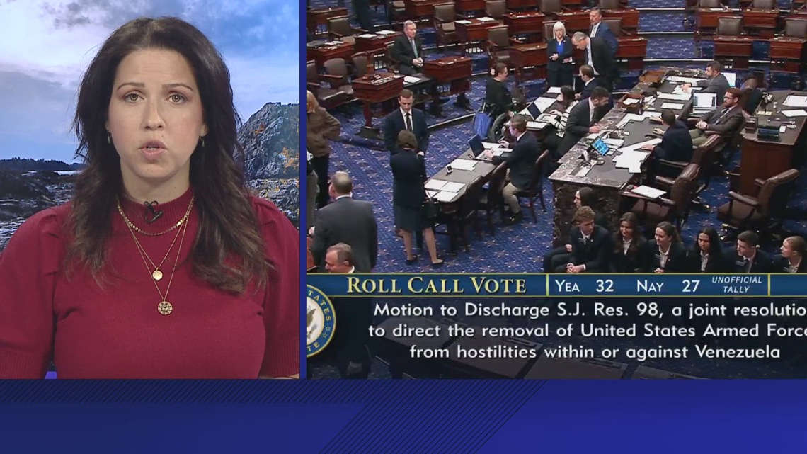 Senator Susan Collins votes on Venezuela resolution | newscentermaine.com