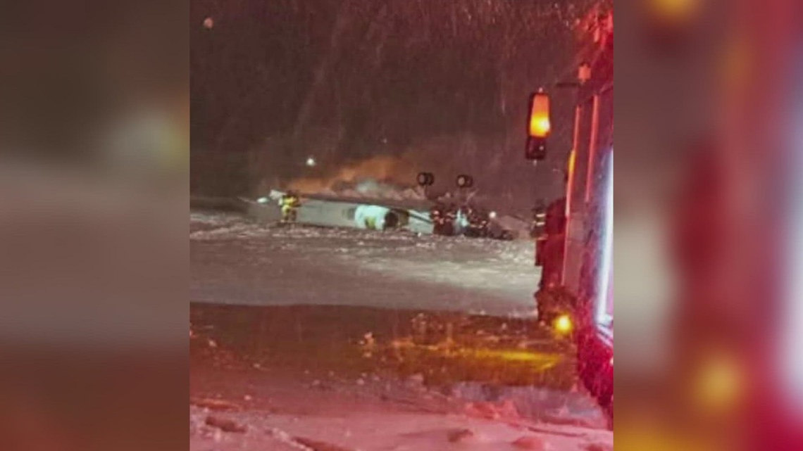 FAA: Plane with 8 people on board crashes at Bangor airport ...