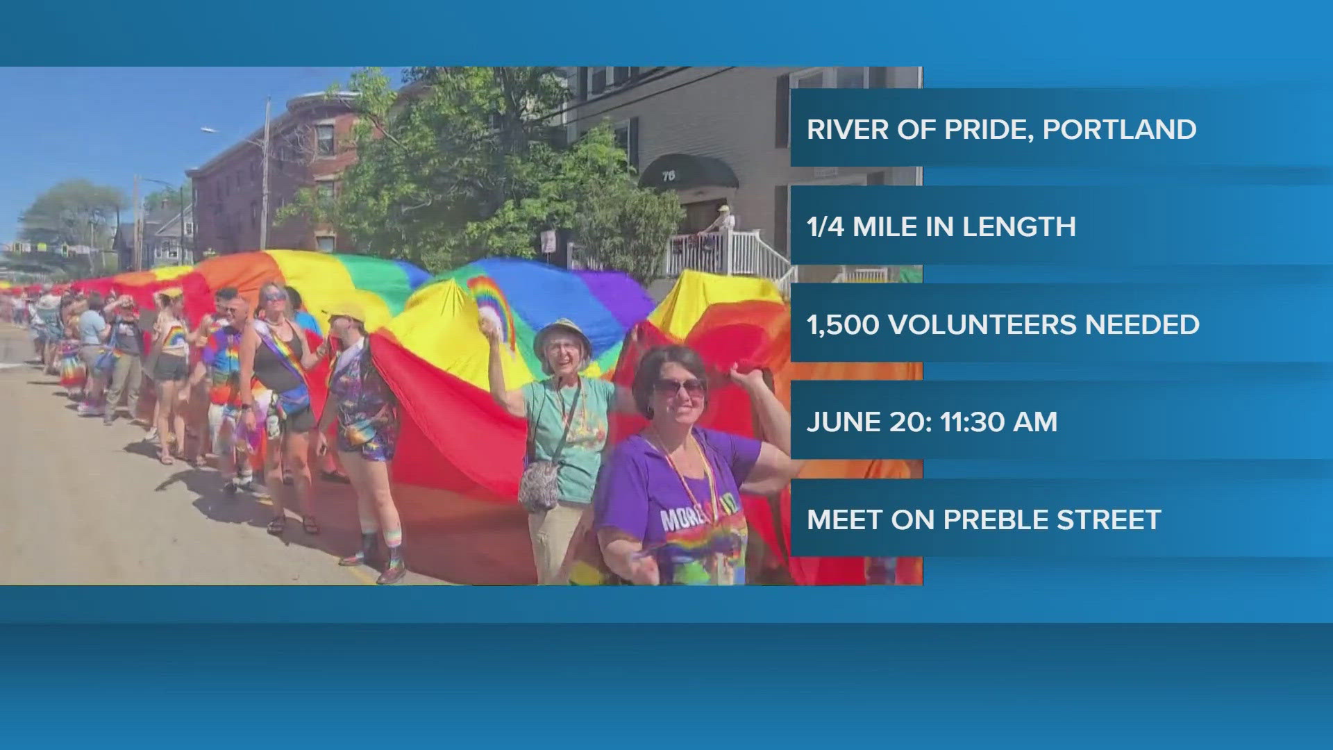 Portland Pride parade seeks volunteers for massive flag ...