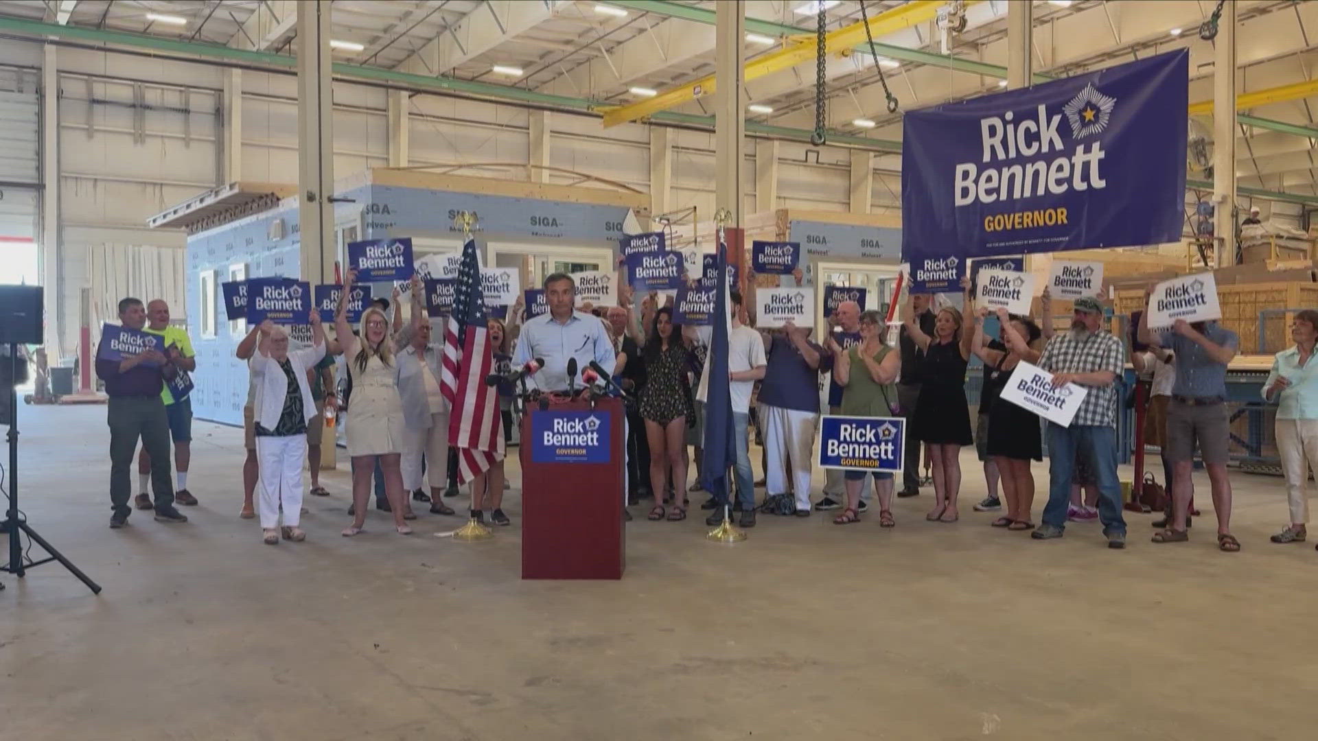 State Sen. Rick Bennett launches gubernatorial campaign for 2026 ...