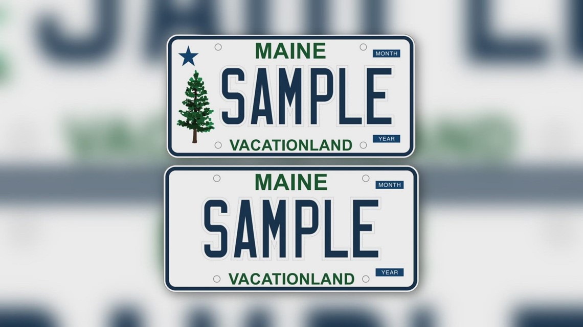 Maine unveils new state license plate design | newscentermaine.com