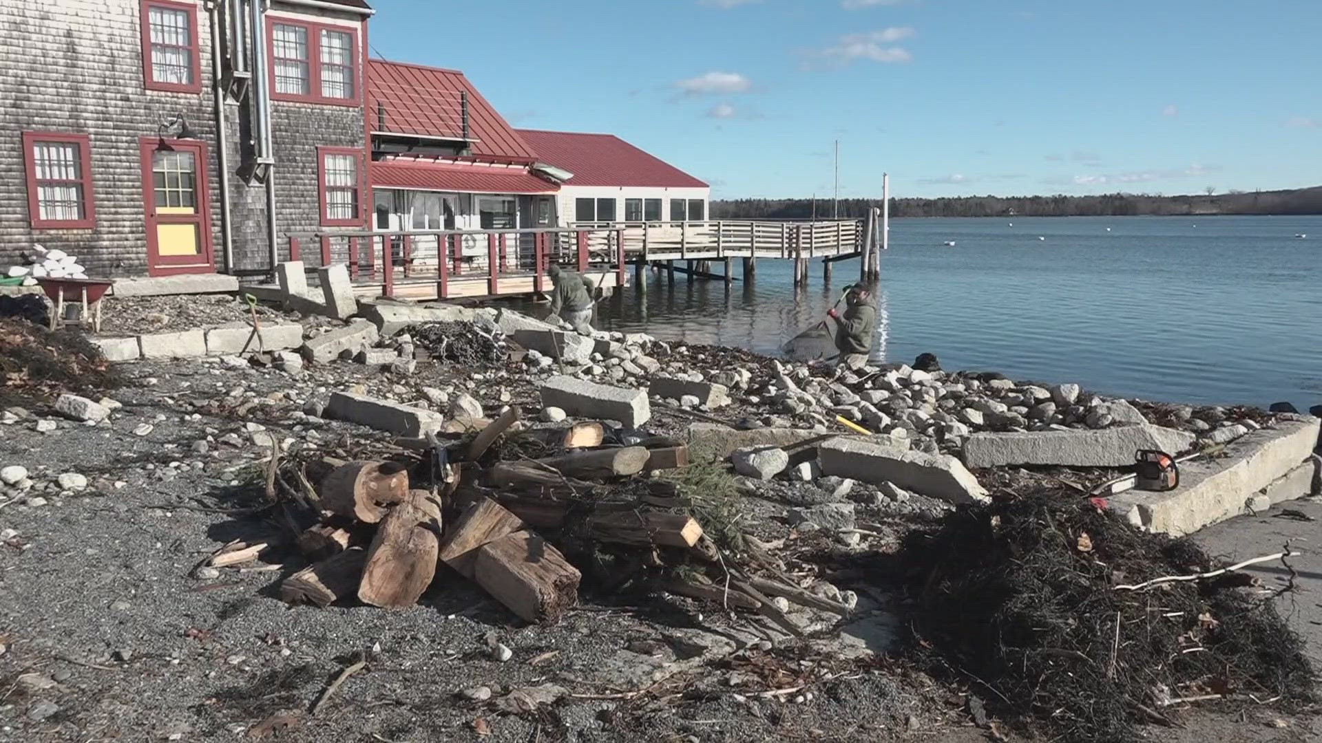 'Nothing like this': Weekend storm a punishing blow to Castine ...
