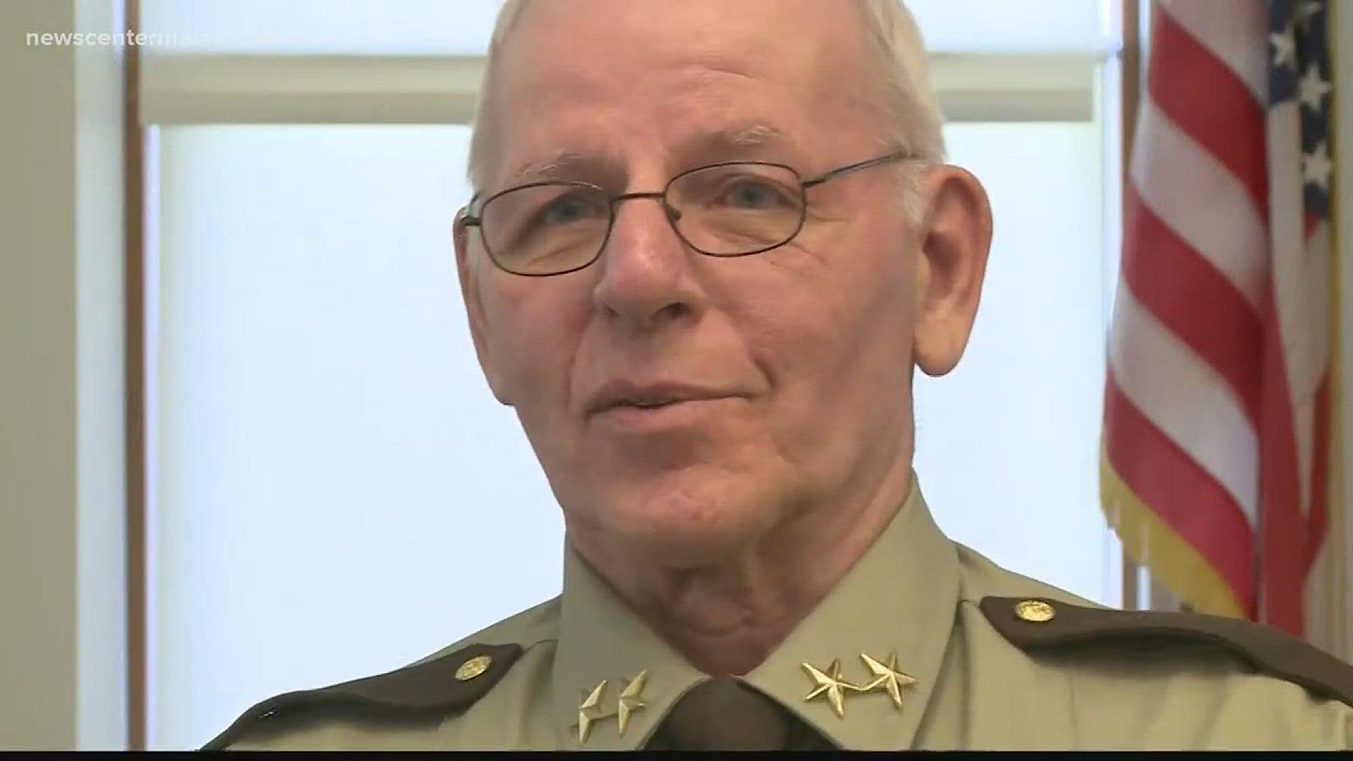 New Oxford County Sheriff Jim Theriault takes oath | newscentermaine.com