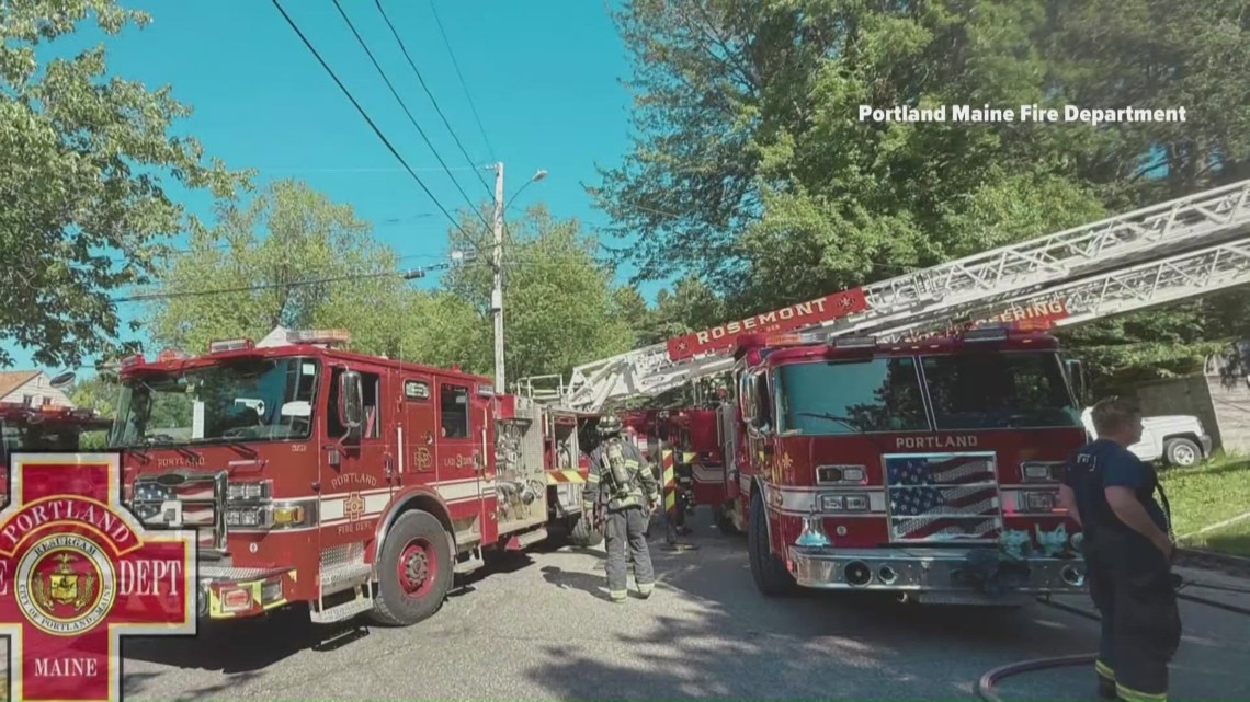 Portland firefighters respond to house fire on Hicks Street ...
