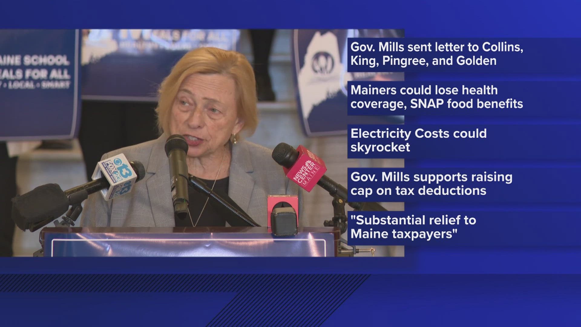 Maine's Gov. Mills urges Congress to reject 2025 budget bill ...