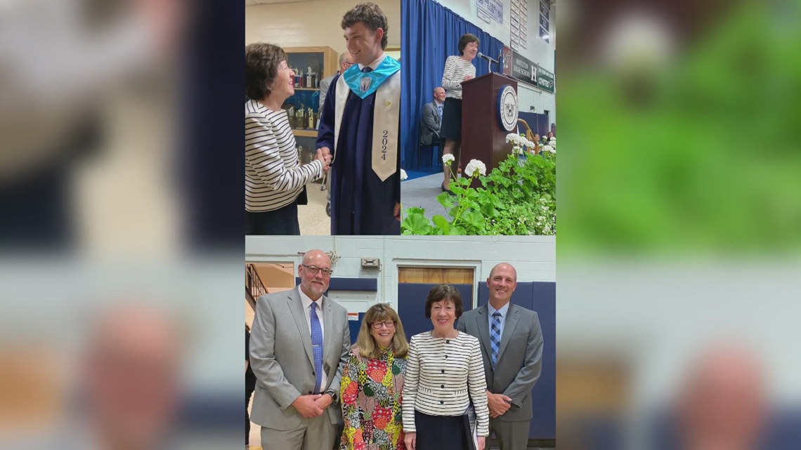 Sen. Collins keynote speaker at Presque Isle High School graduation ...