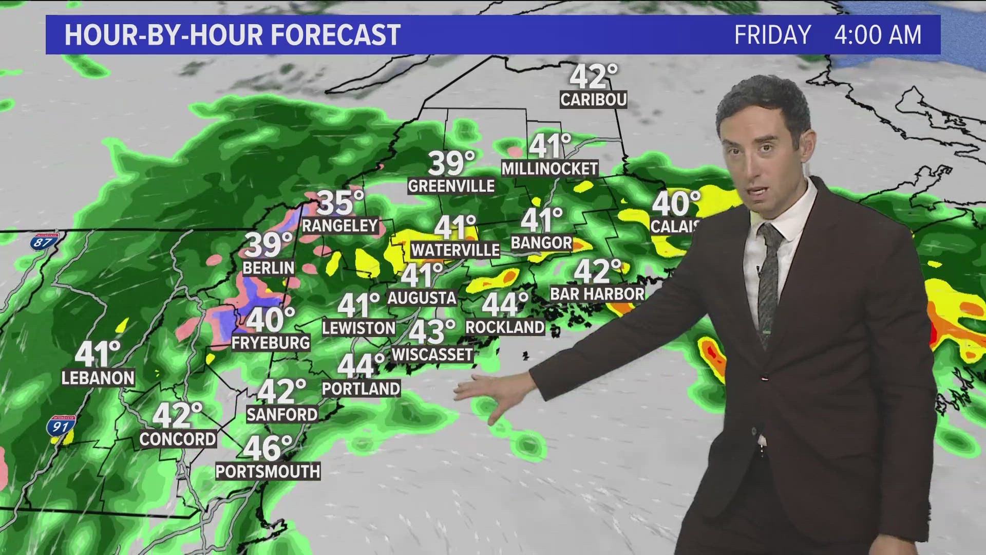 Nor'easter brings rain and wind to East Coast | newscentermaine.com