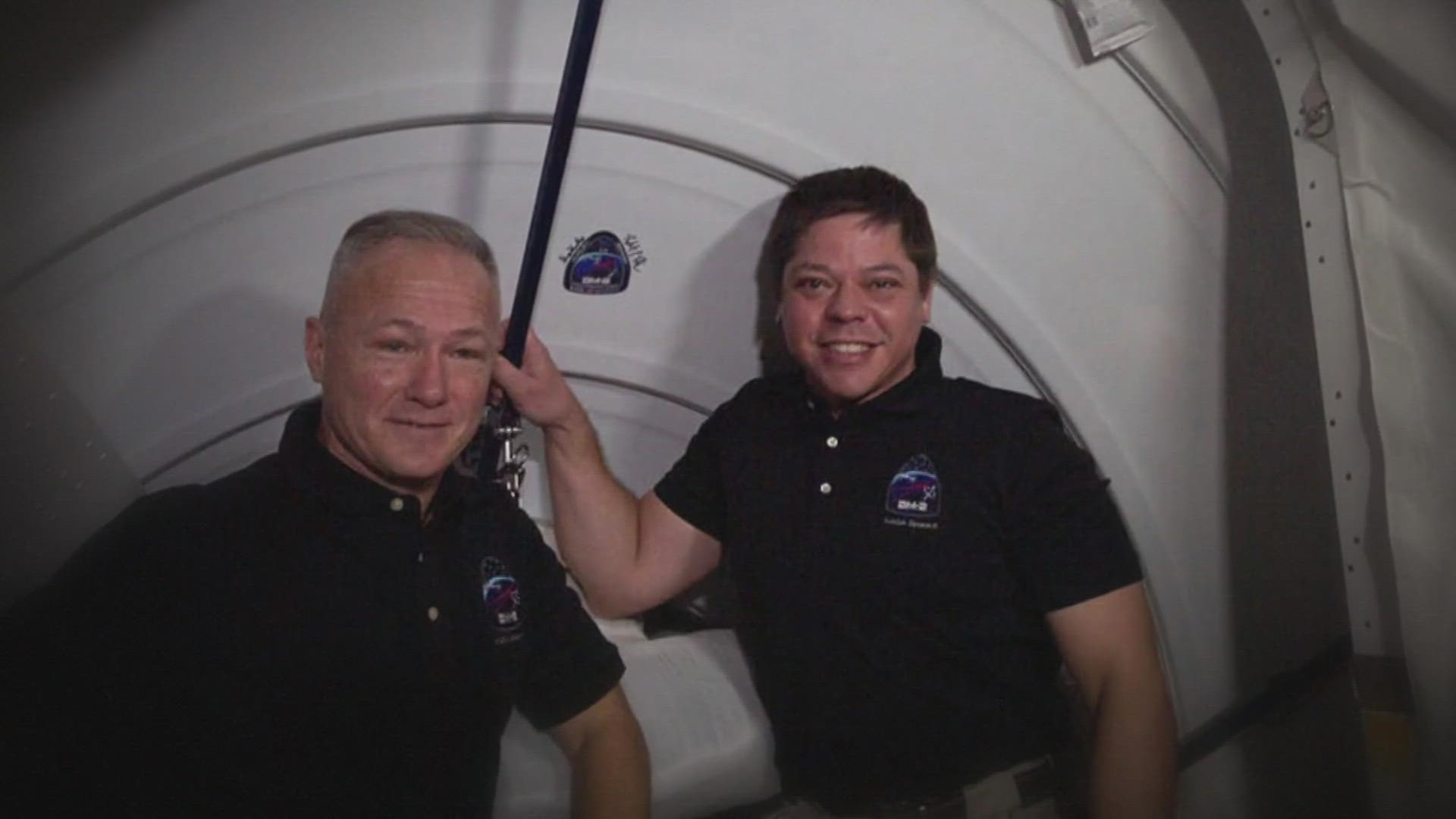 Two Astronauts Honored At White House For History Making Flight