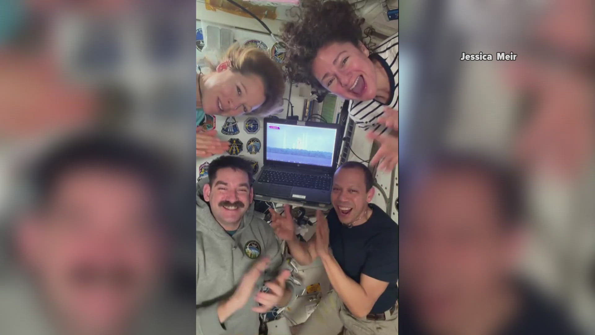 Maine astronaut Jessica Meir watches Artemis II launch from space ...