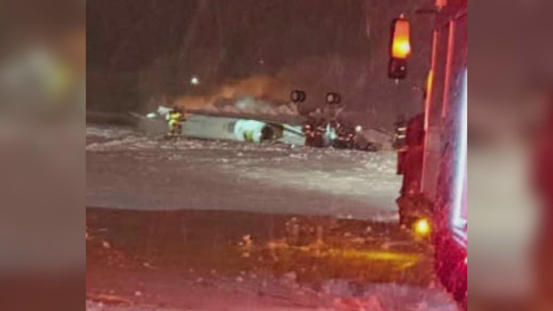 Plane carrying 8 people crashes during takeoff at Bangor Airport, FAA ...