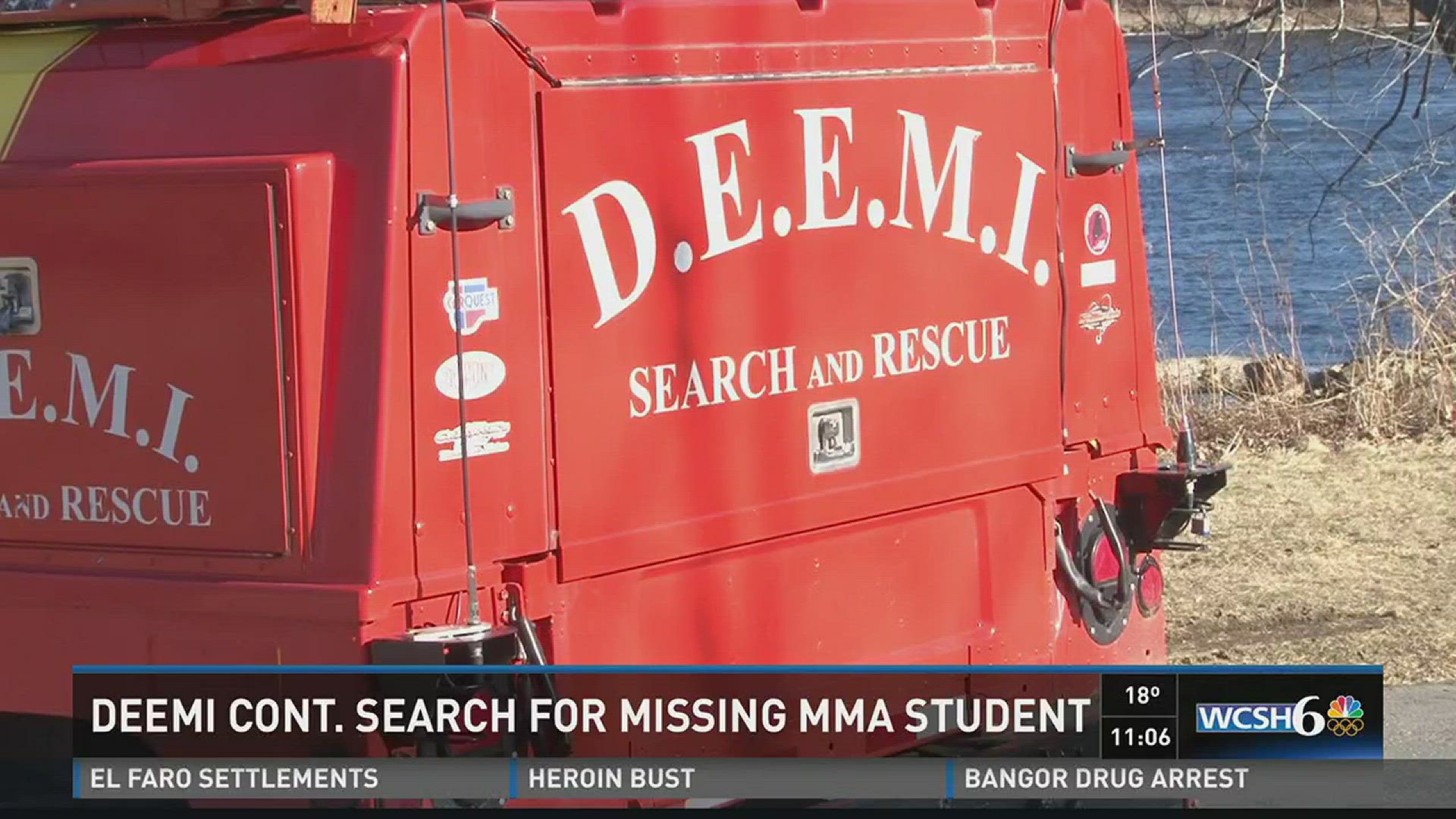 DEEMI continues search for missing MMA student | newscentermaine.com