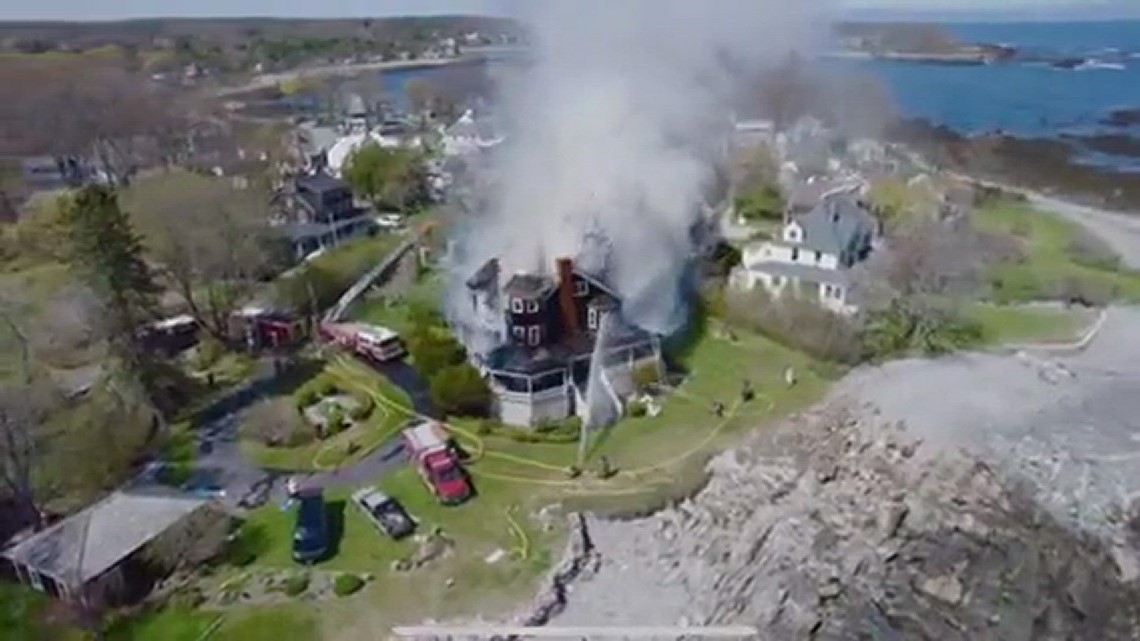 Oceanfront home claimed by York fire | newscentermaine.com