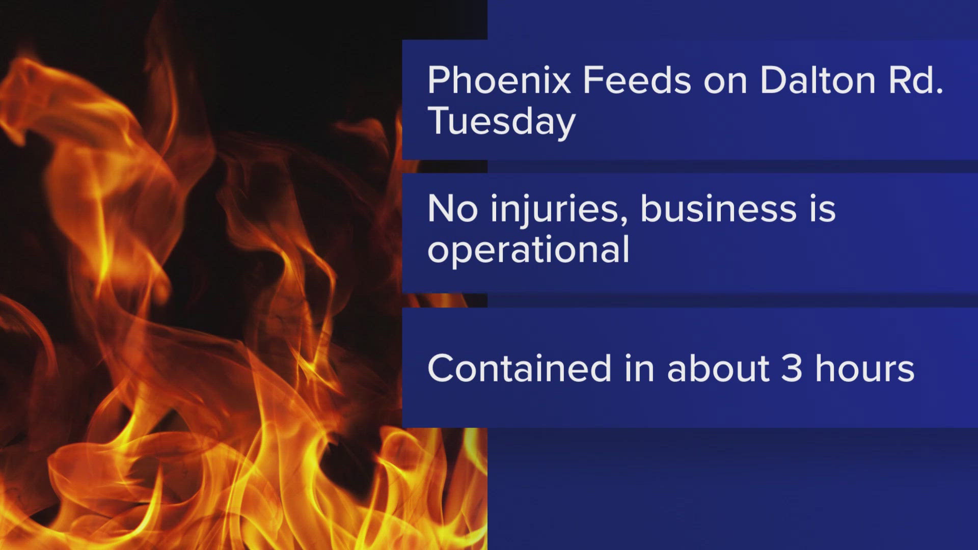Firefighters tackle unique silo blaze at Phoenix Feeds in Augusta ...