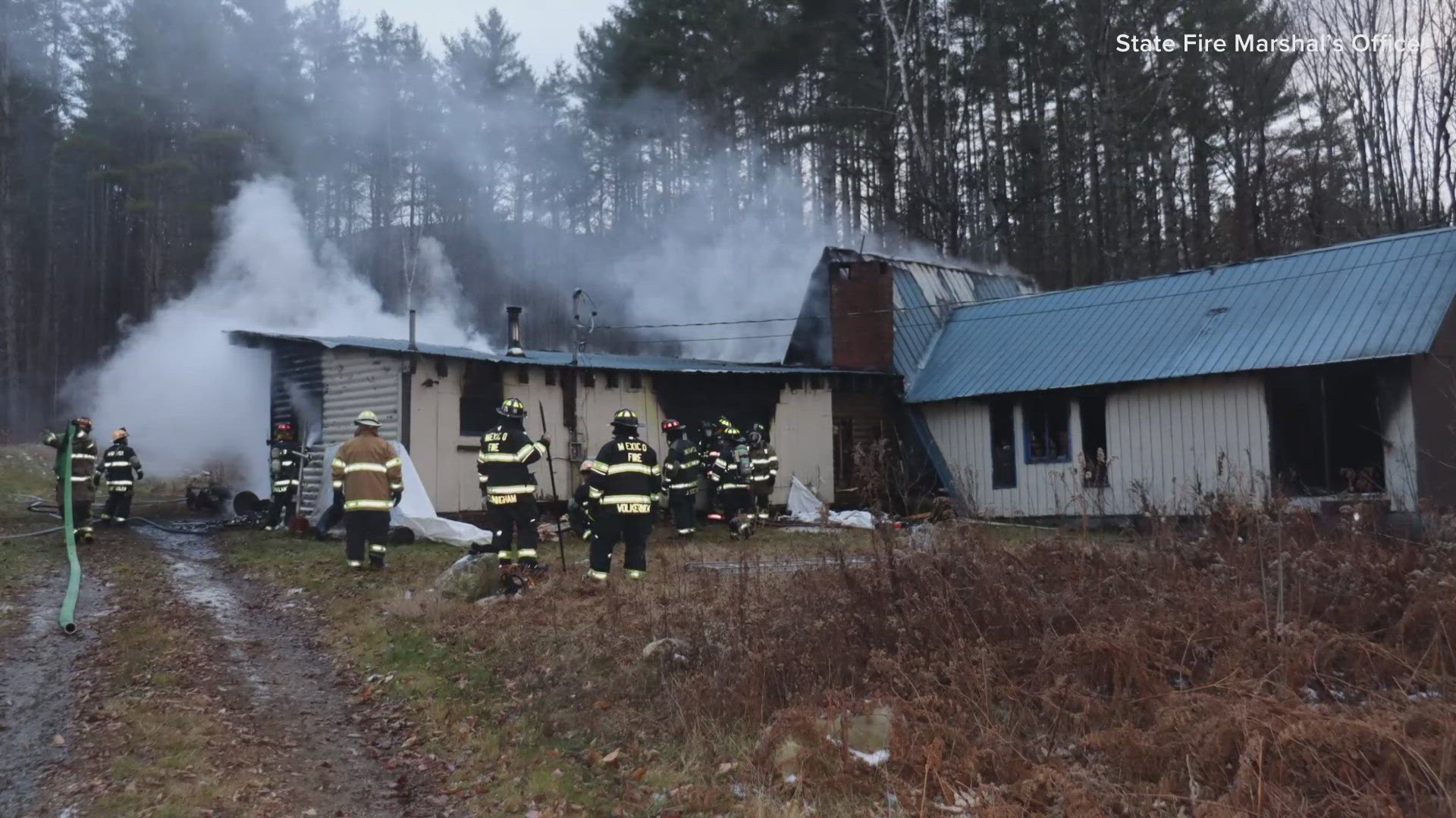 Roxbury home a total loss but no injuries reported, fire officials say ...