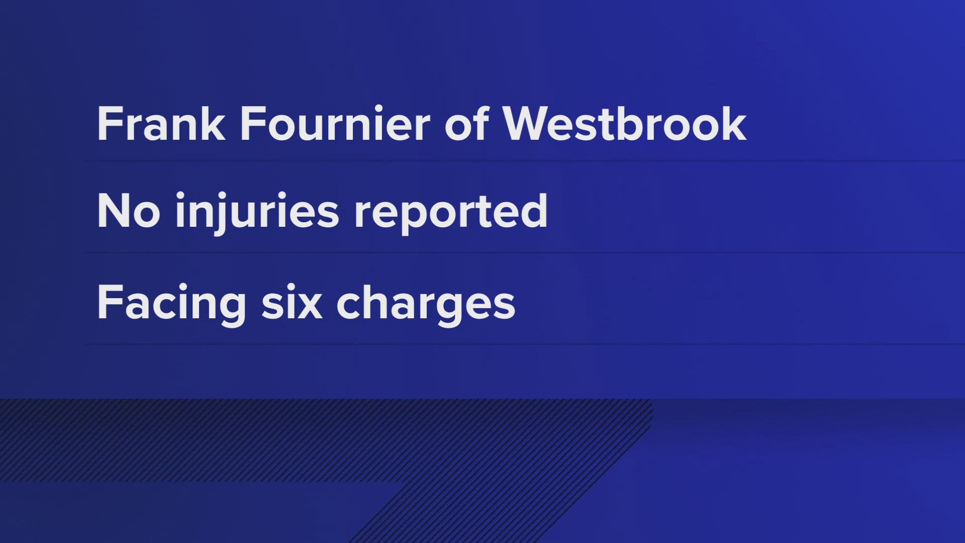 Westbrook driver pushes bus carrying students off road, damages several ...