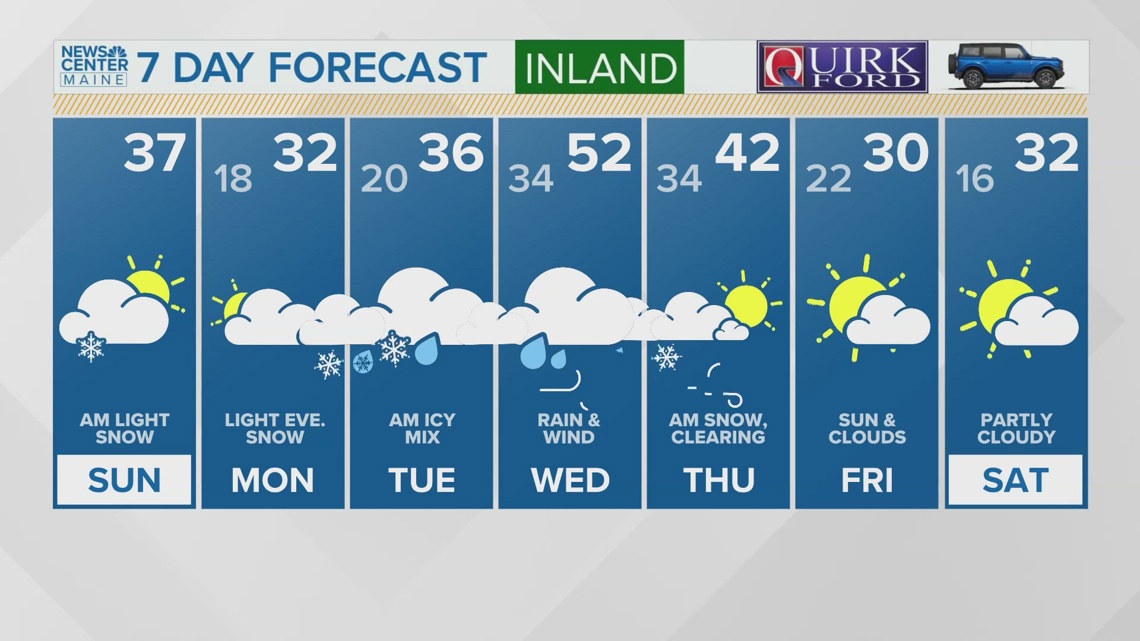 Maine Hourly Weather Forecast | Portland | Bangor | newscentermaine.com