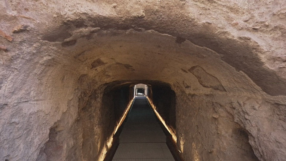 Underground passageway at Rome's Colosseum now open to the public ...