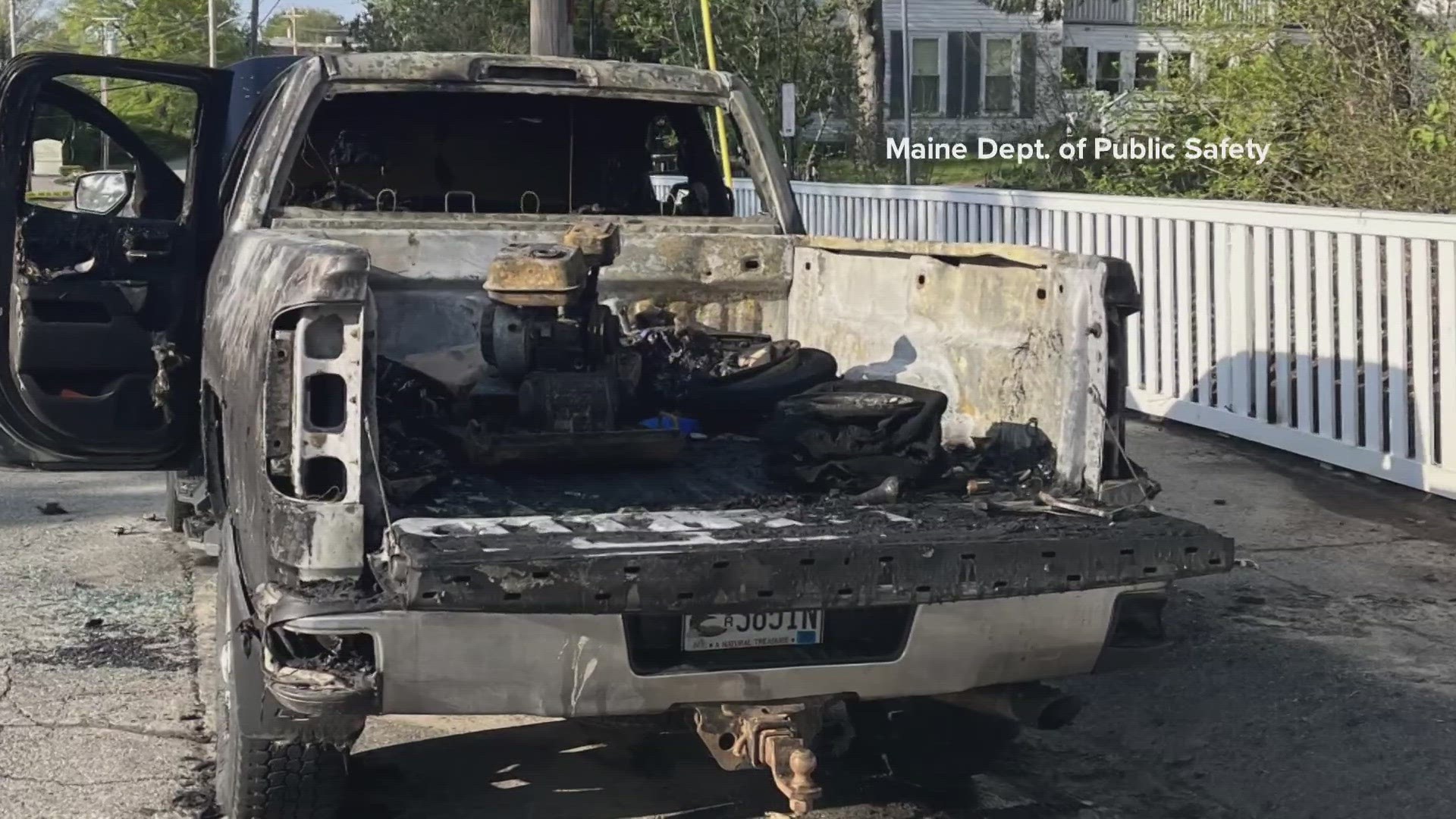 Truck explodes and catches fire in Augusta, but no injuries were ...