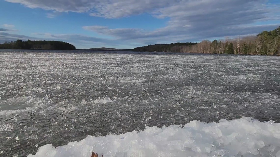 How to check ice thickness | newscentermaine.com