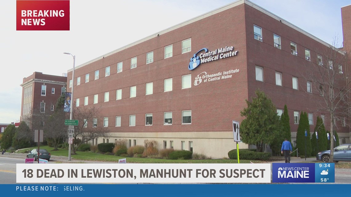 CMMC entrances heavily guarded following mass shootings in Lewiston ...