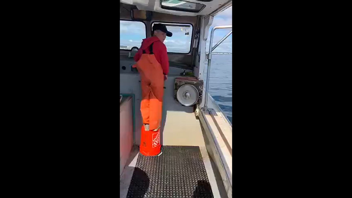 Thomas Dube age 10 seventh generation lobsterman | newscentermaine.com