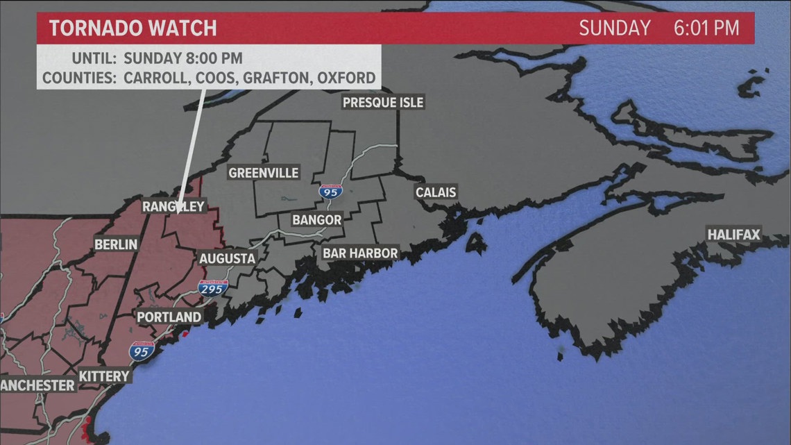 Severe weather in Maine: 6 PM Sunday update | newscentermaine.com