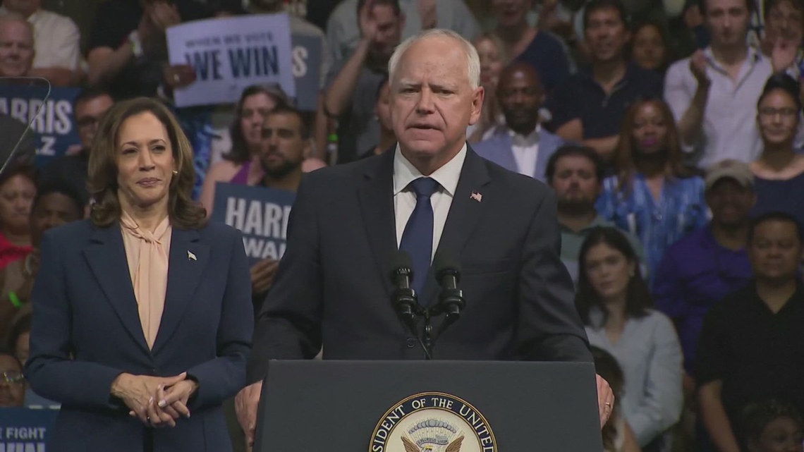 Campaign begins for Harris, Walz ticket | newscentermaine.com