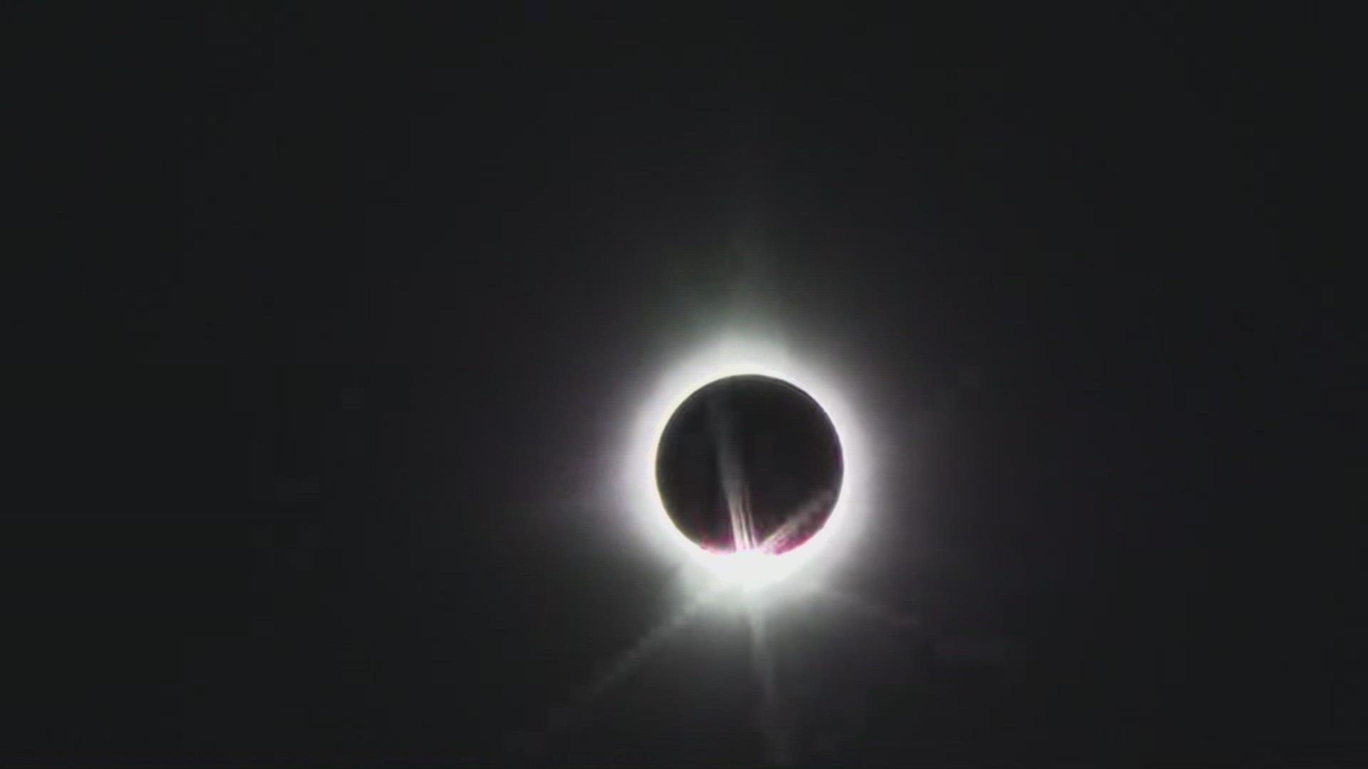 'Breathtaking': Solar eclipse path of totality crosses over Maine ...