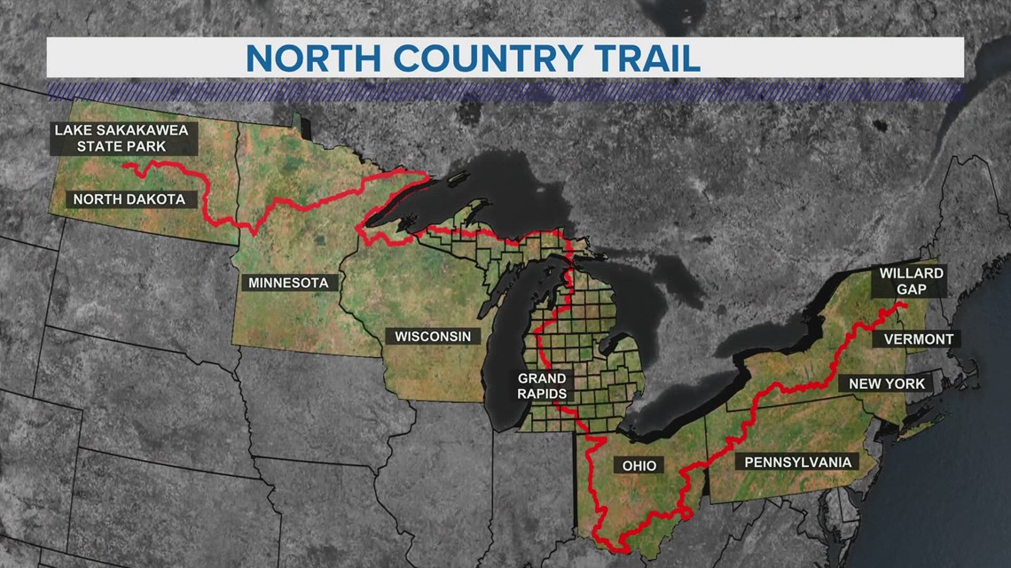Woman, 75, first to complete 4,800-mile North Country Trail. Twice ...