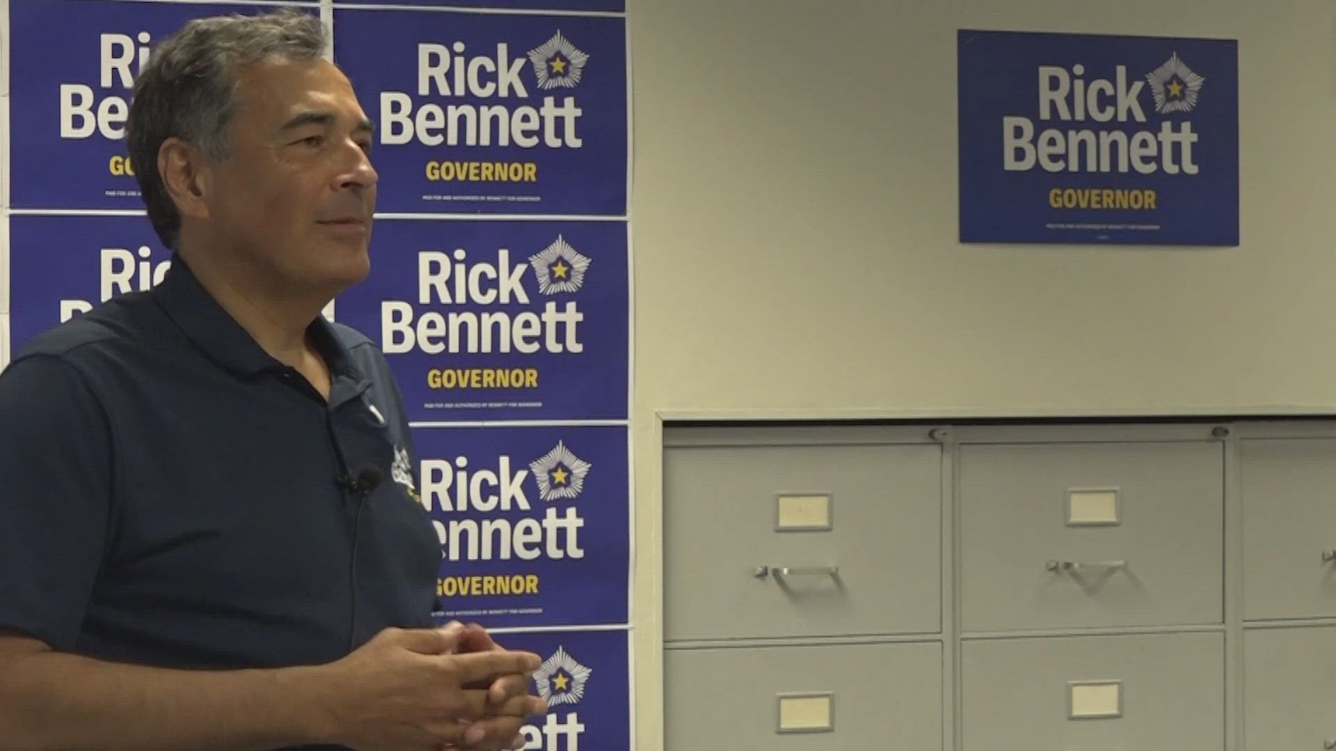 Independent gubernatorial candidate Rick Bennett opens Auburn campaign ...