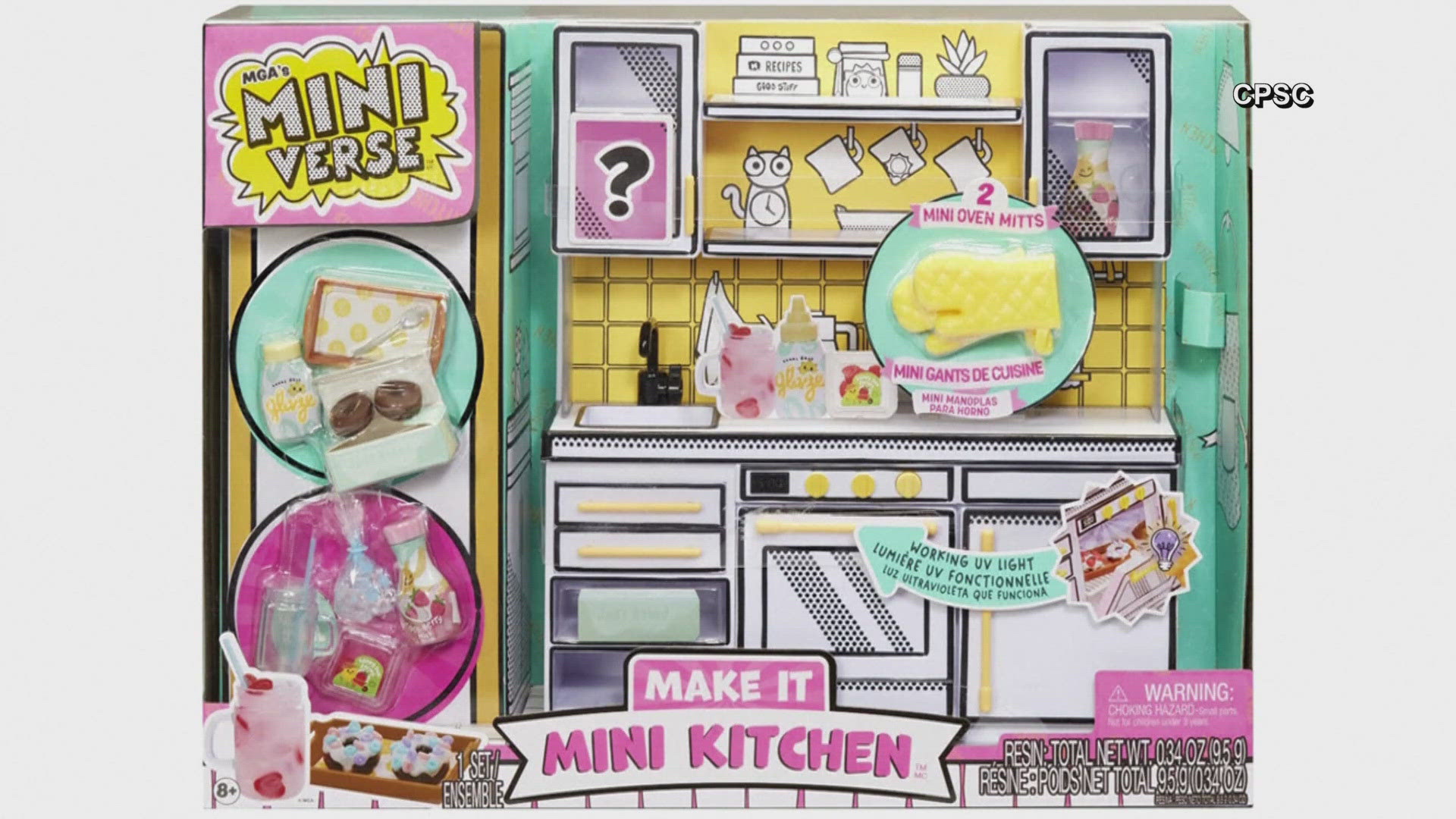 'Make it Mini' toy sets recalled due to resin risks | newscentermaine.com