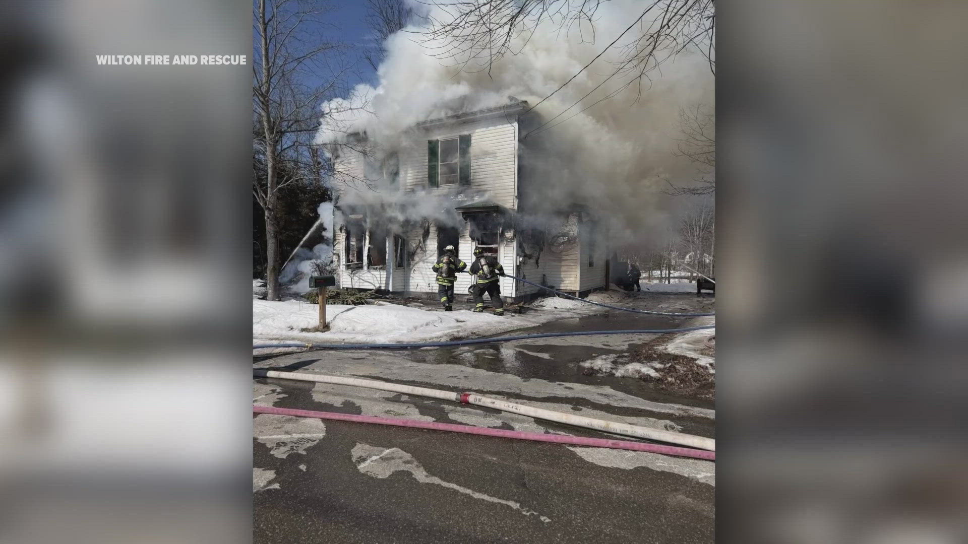Wilton home destroyed in midday fire; pets lost | newscentermaine.com