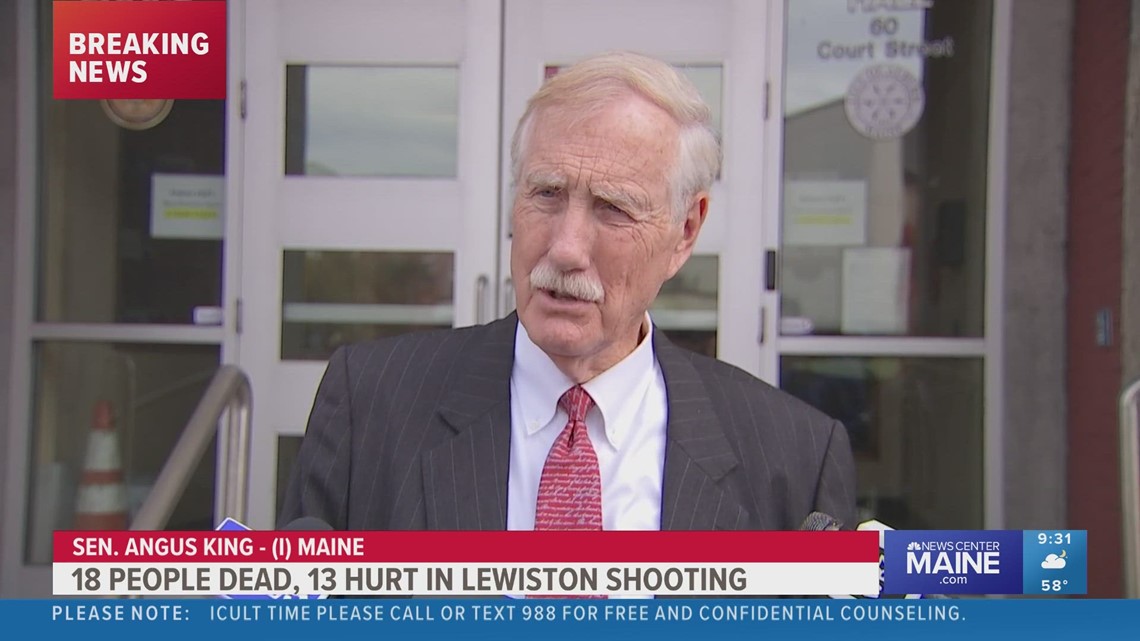 Sen. Angus King speaks on dangers of large-capacity magazines ...