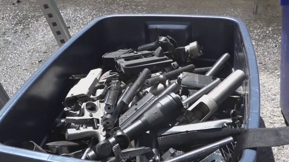 Hundreds of firearms surrendered in statewide 'Gun Give Back Day ...