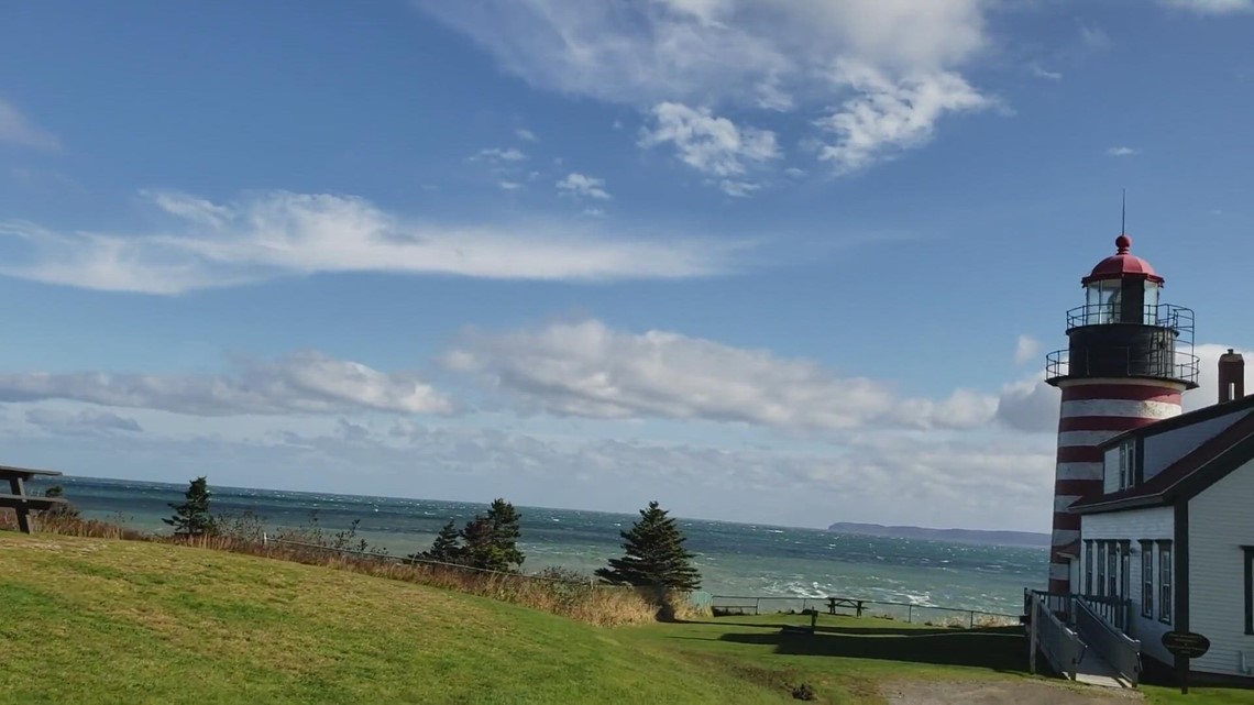 Windy West Quoddy Lighthouse in Lubec | newscentermaine.com