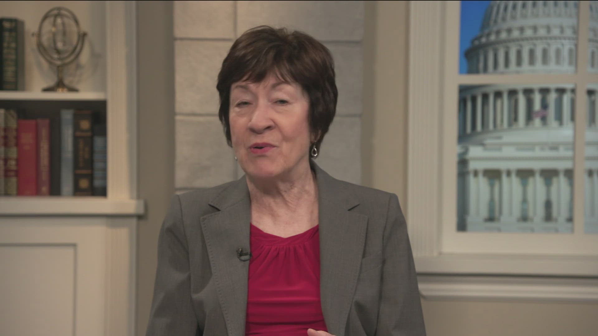 Sen. Susan Collins says it's up to the courts to determine Trump's fate ...
