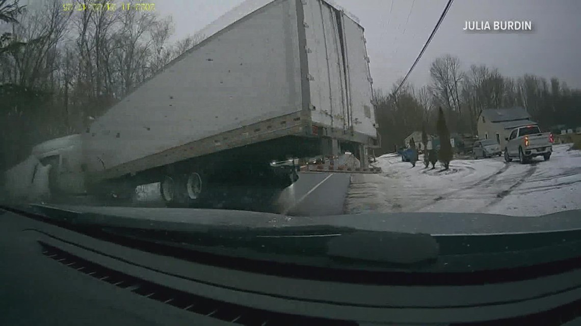 Freezing rain causes multi-vehicle crash in New Sharon on Friday ...