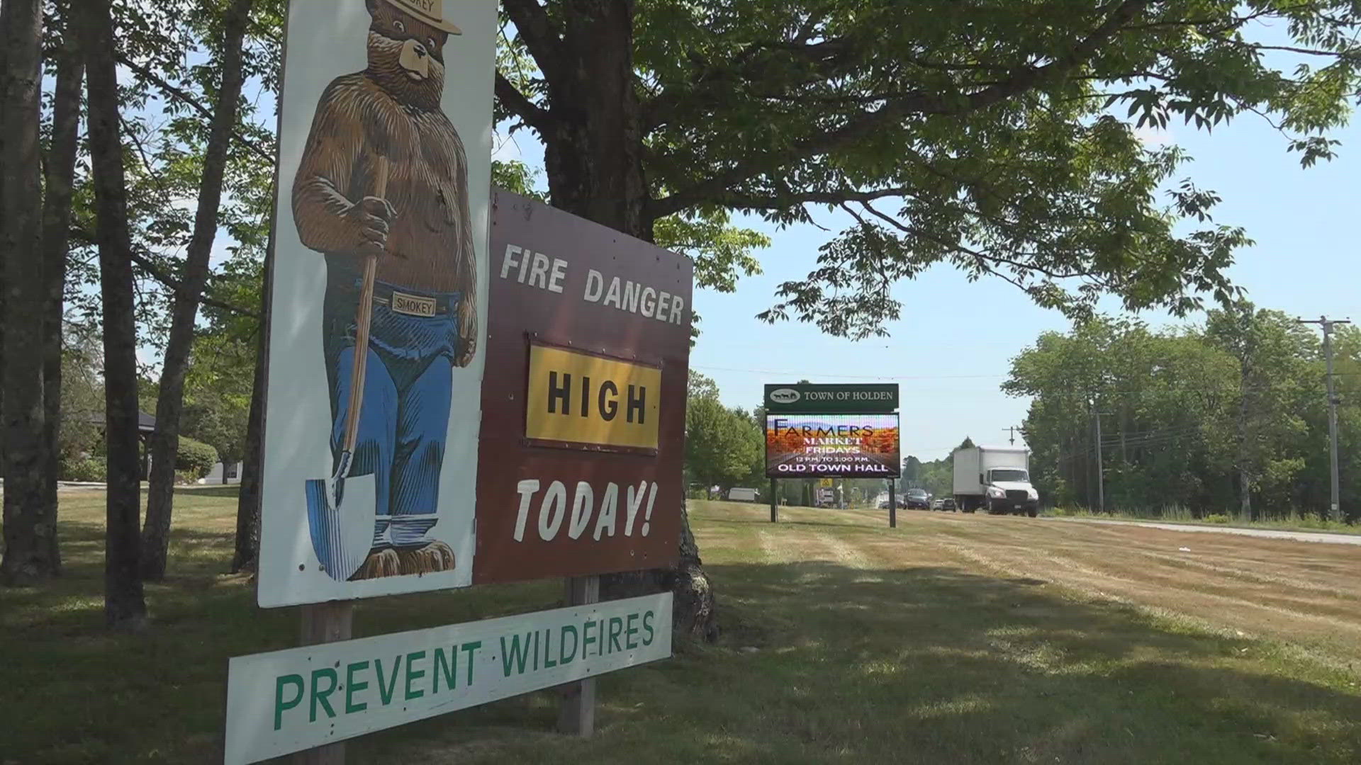Maine towns enact open fire ban amid dry season concerns ...