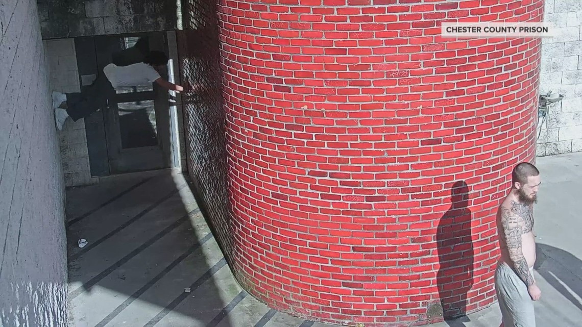 Convicted killer's escape from Pennsylvania prison caught on camera ...