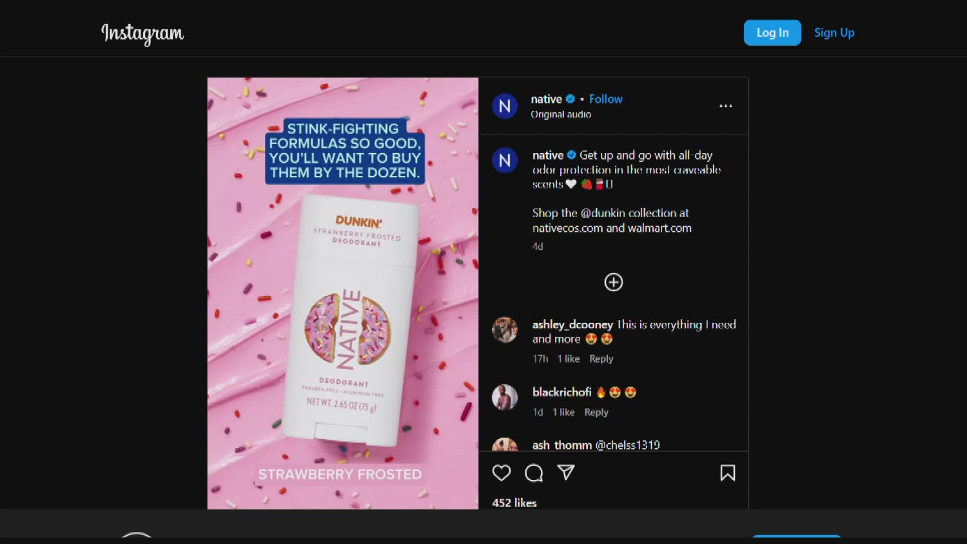 Native deodorant offers Dunkin scents | newscentermaine.com