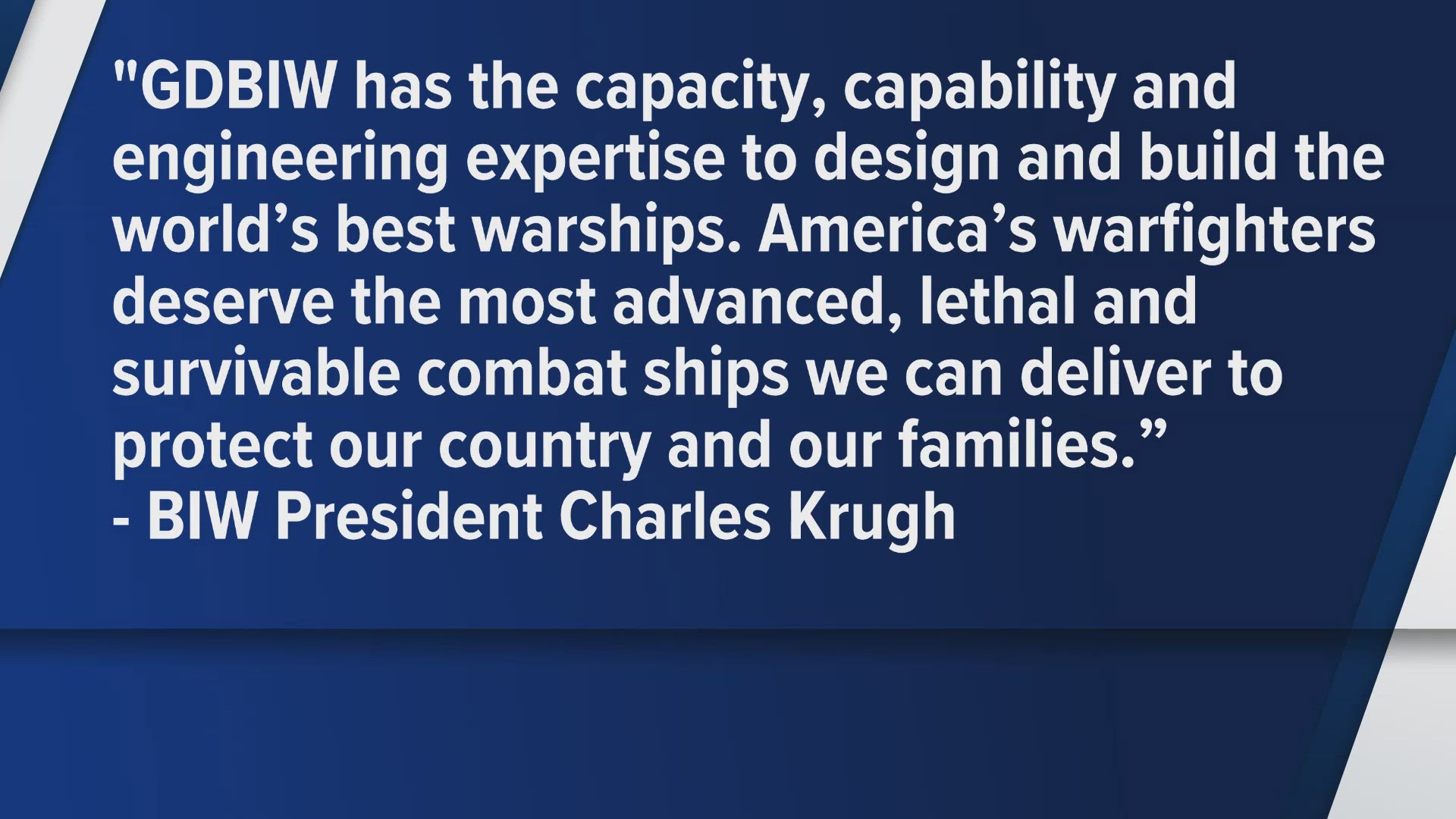 Trump unveils new battleship class as Bath Iron Works signals readiness ...