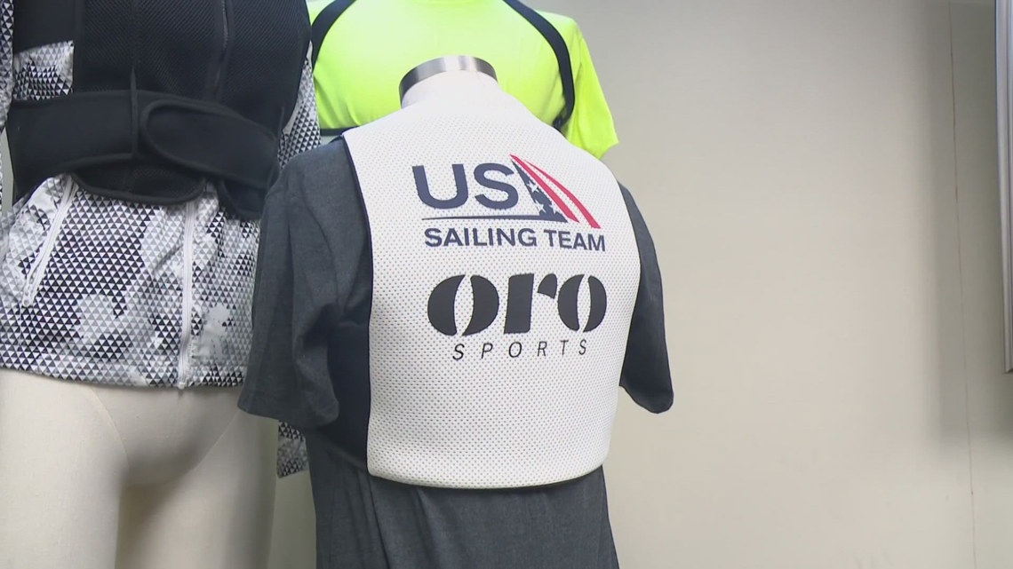Check out the company that's making cooling vests for Team USA sailing ...