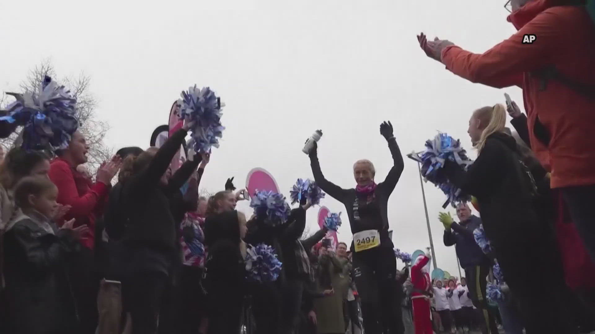 Running a marathon a day in 2024, she has a world record within her ...