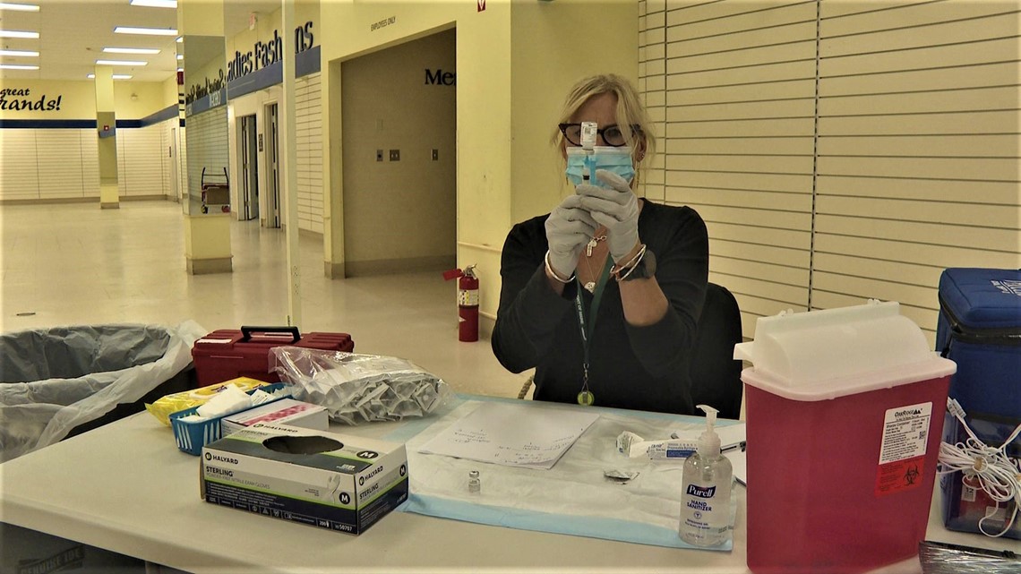 York County Emergency Management officials reopen Sanford vaccination ...