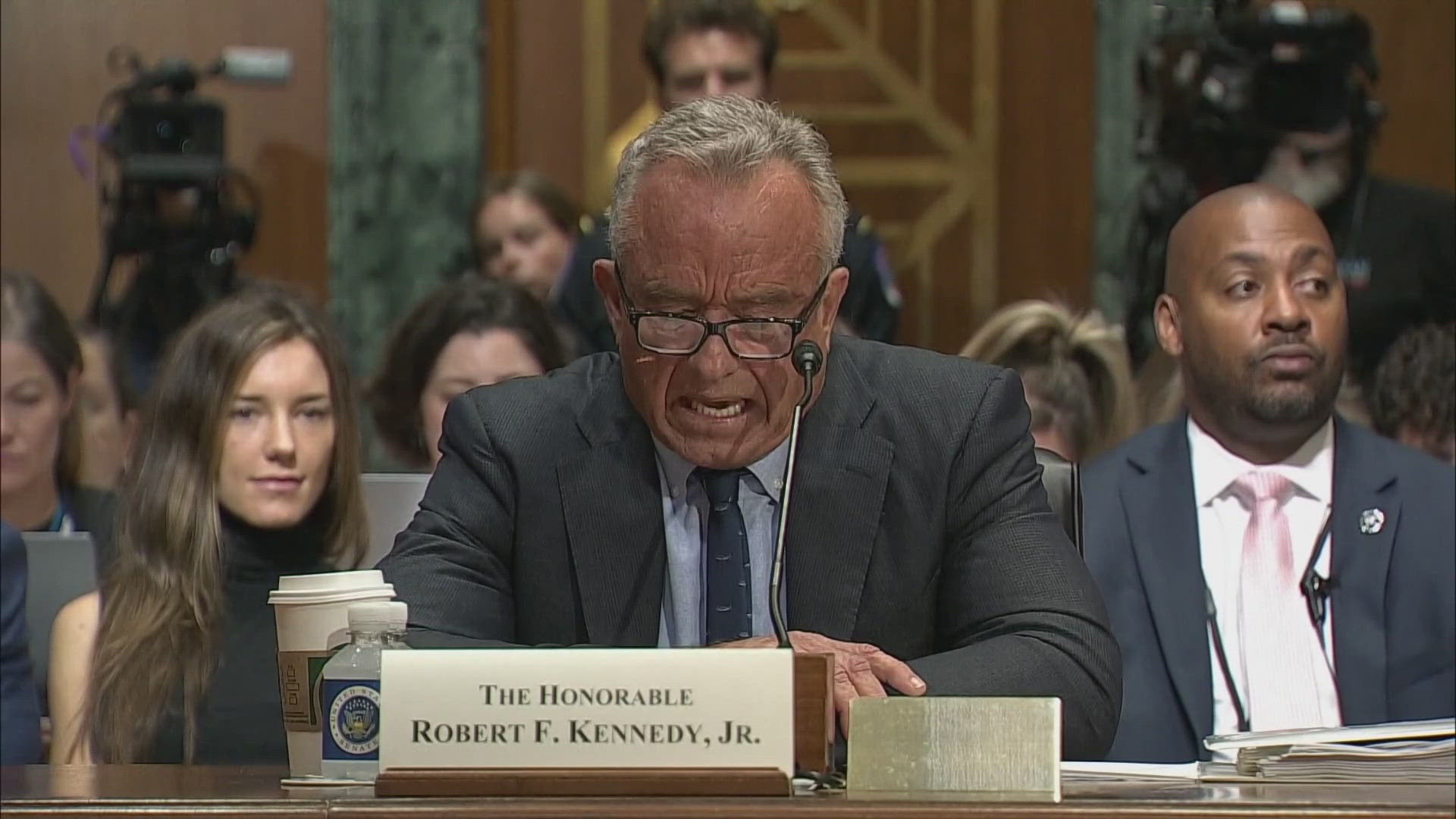 RFK Jr. testifies to Senate committee amid calls for resignation ...