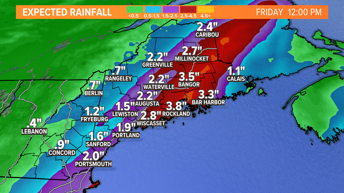 Another round of heavy rain for Maine | newscentermaine.com