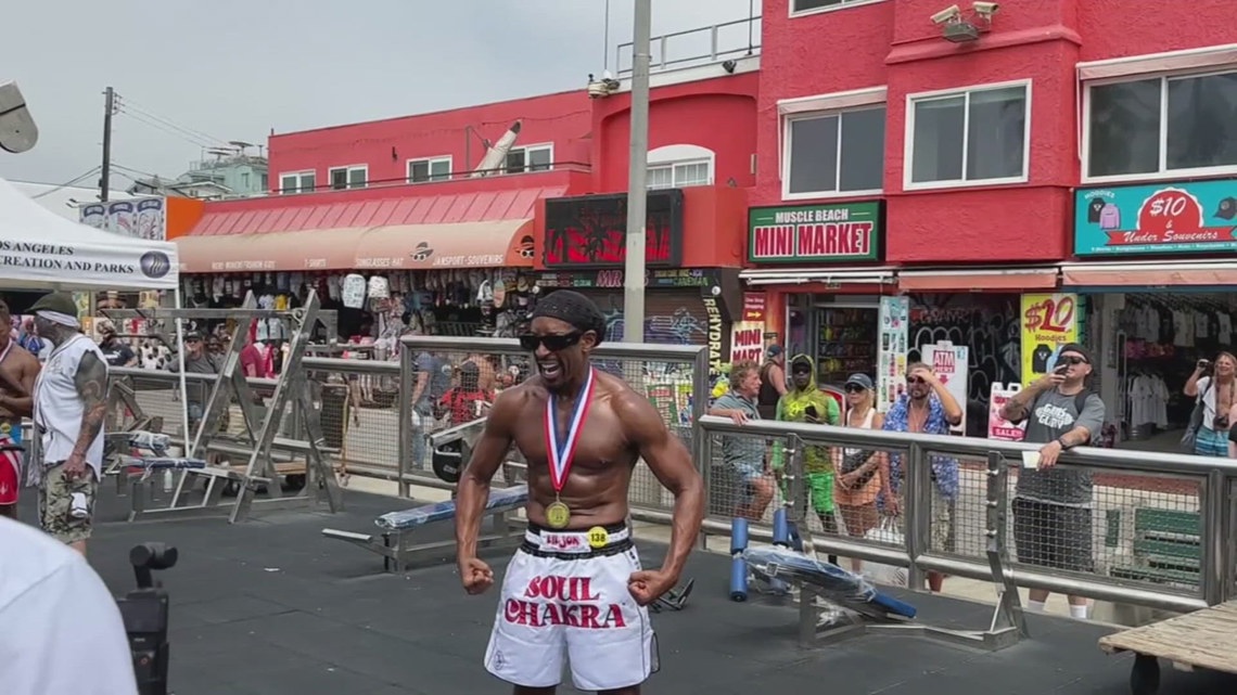 Rapper Lil Jon participates in Muscle Beach contest | newscentermaine.com
