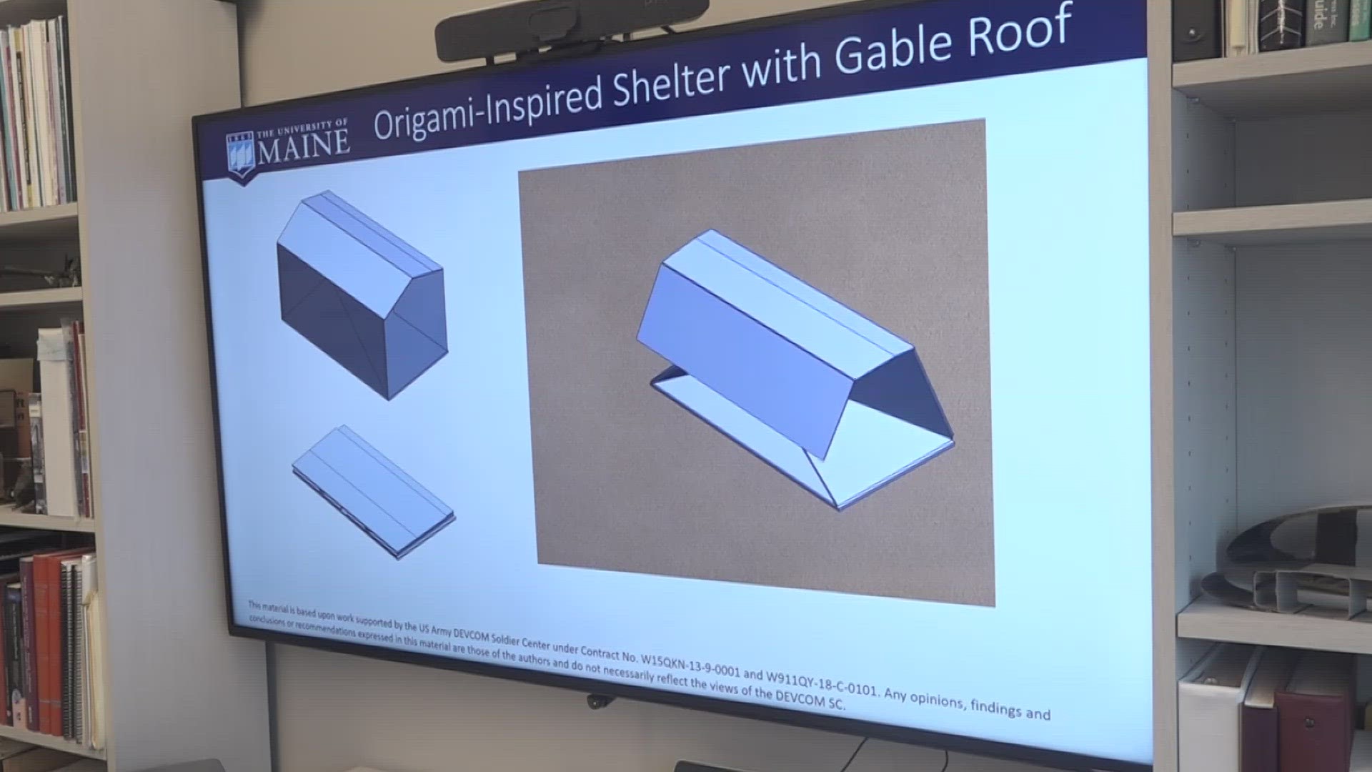 UMaine engineers designing temporary housing inspired by origami ...