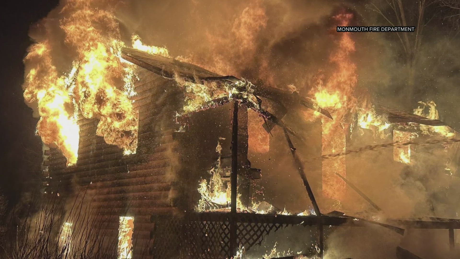 Early morning fire in Litchfield | newscentermaine.com